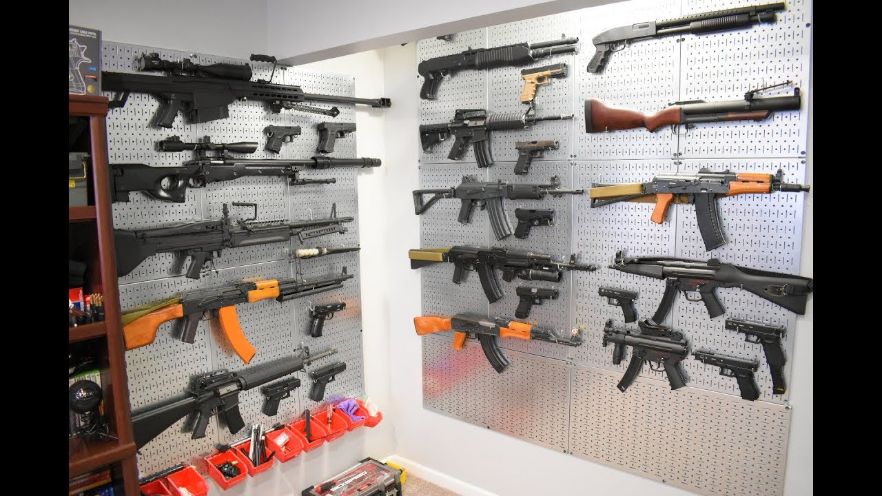 Updated Airsoft Collection! 40+ Airsoft Guns! - YouTube