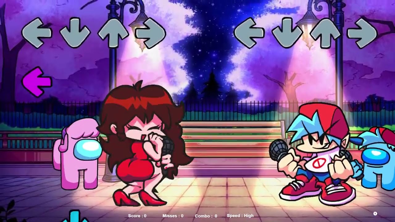 Friday Night Funkin' - Girlfriend VS Boyfriend - Animation Mods - YouTube