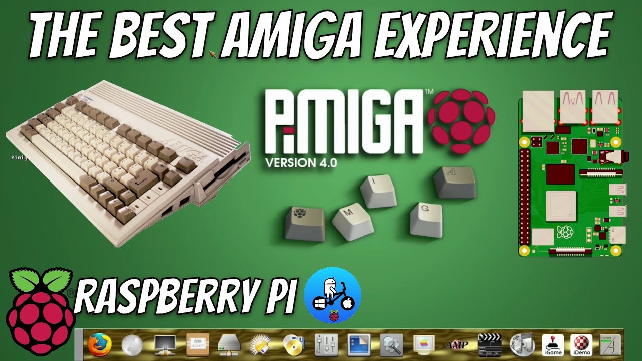 Pimiga 4. The Ultimate Amiga Experience. Raspberry Pi - YouTube
