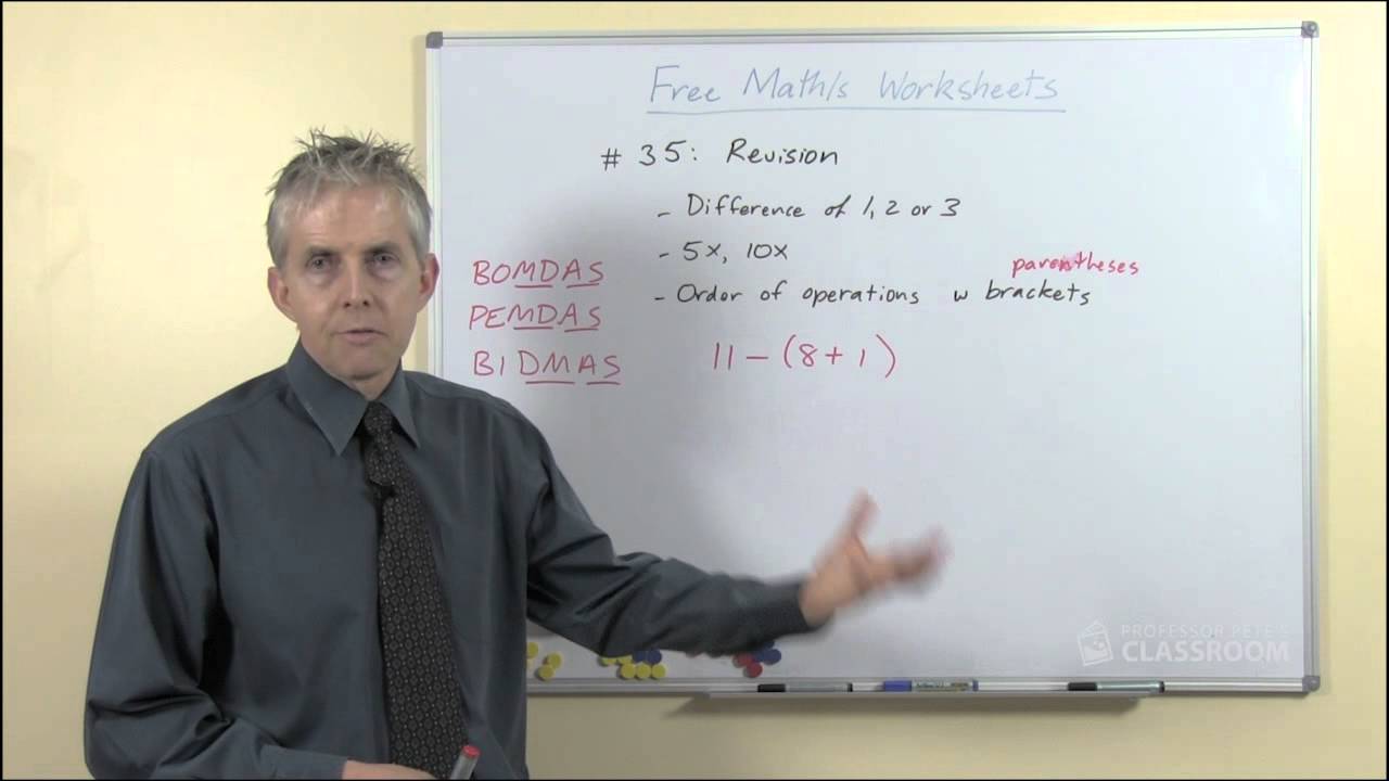Teaching Order of Operations (extended) - YouTube