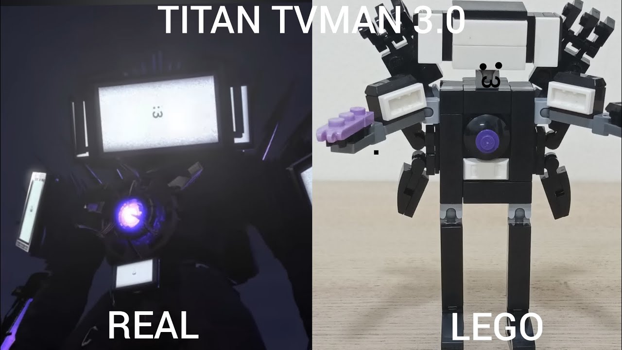 BUILDING LEGO TITAN TVMAN 3.0 (EASY TUTORIAL) (FULL TUTORIAL) # ...