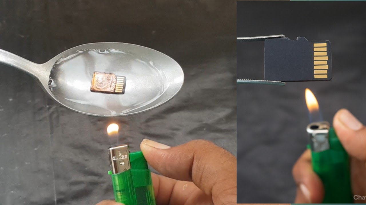 How to Repair a Damaged SD Card | SD Card Recovery Experiment - YouTube