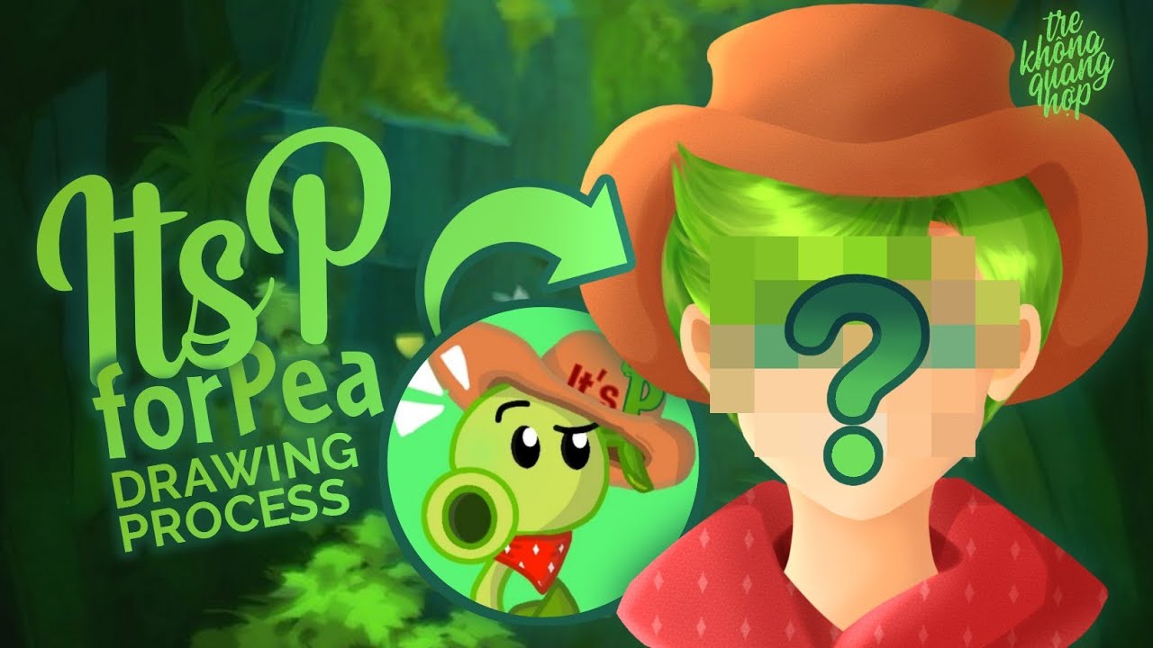 [DRAWING PROCESS] What if ItsPForPea were human? || Drawing Human ...