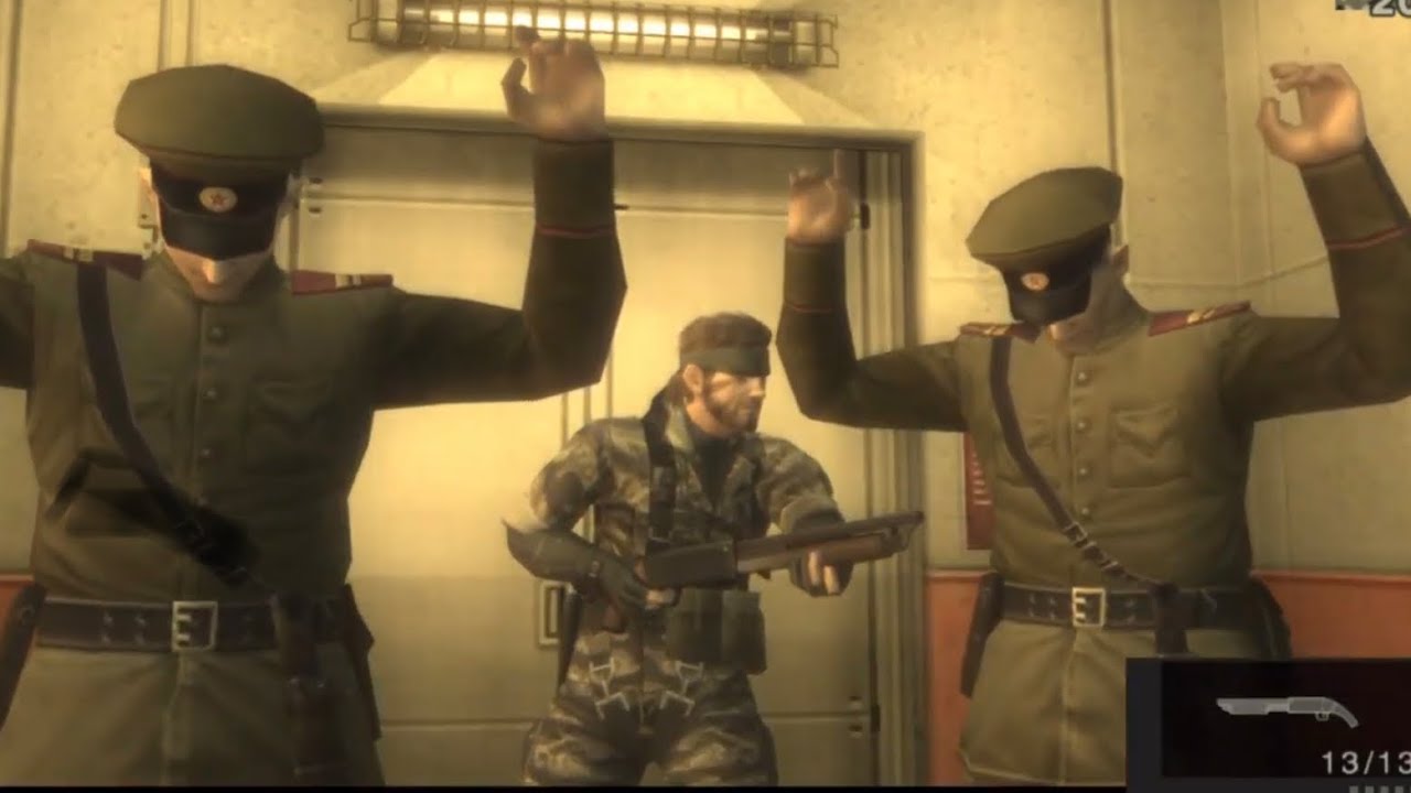 METAL GEAR SOLID 3 - CQC TECHNIQUES PART4 ‼️ - YouTube
