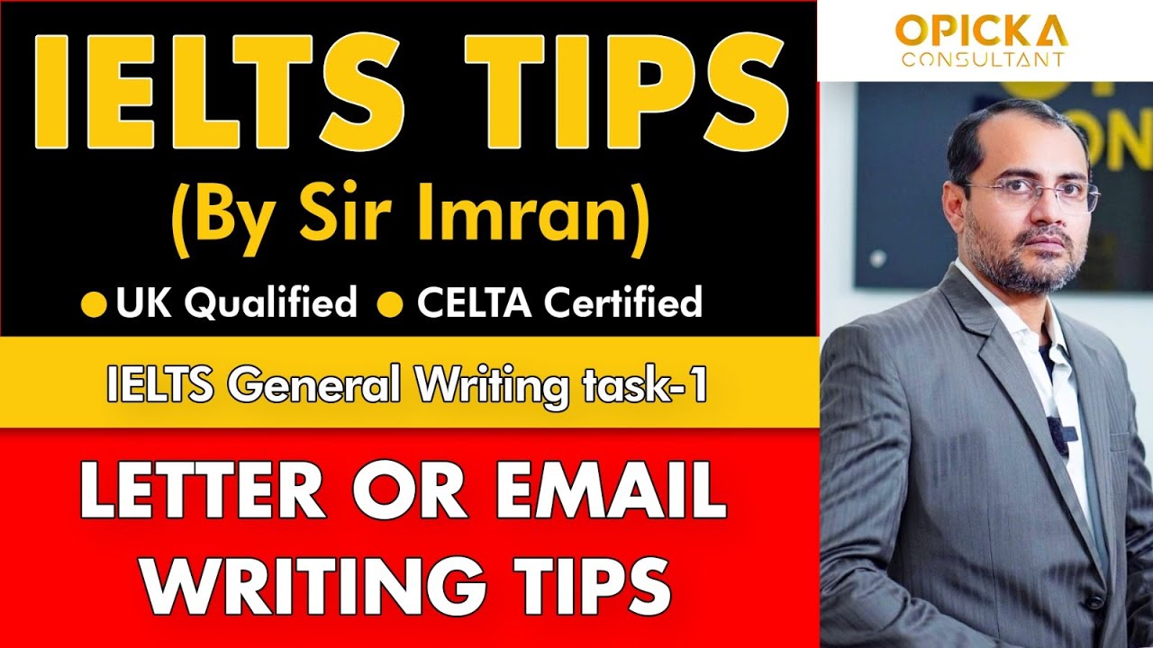 Letter or Email Writing Tips in IELTS || IELTS Tips by Sir Imran - YouTube