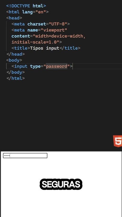 Tipos De Input Html Htmlcss Webdeveloper Javascript Desarrolloweb Youtube