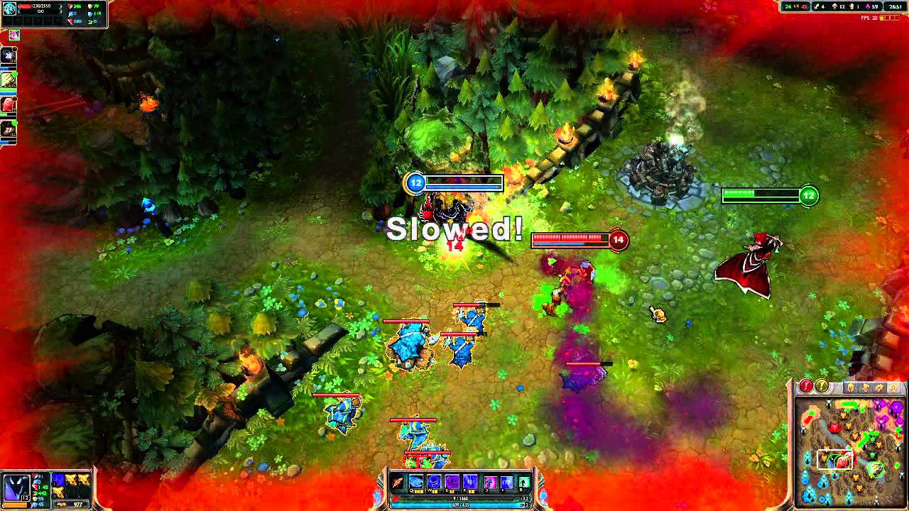 Intentional/Intentionally Feeding Enemy Kogmaw League of Legends Kog ...