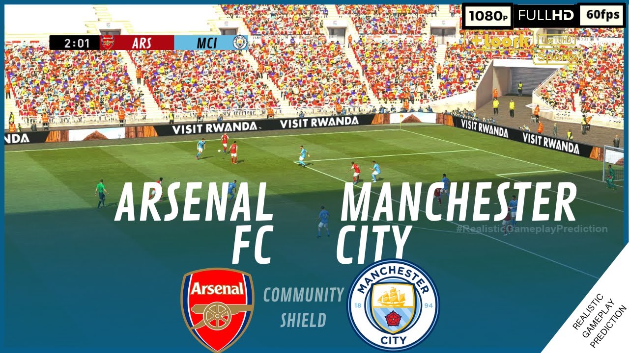 Arsenal FC vs Manchester City | Community Shield Aug. 06, 2023 ...