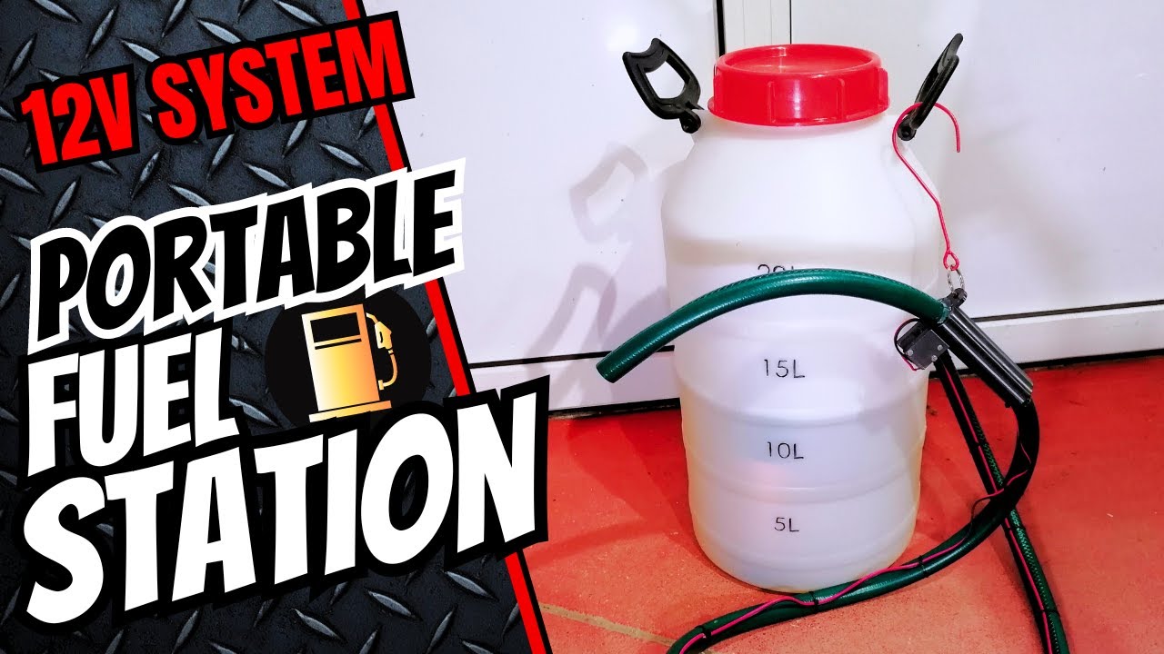 How to build your own portable Fuel Station - YouTube