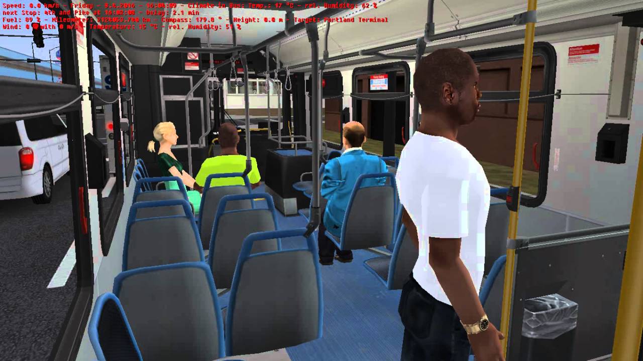 OMSI 2 - Liberty Map - X1 Route - New Flyer C40LF - YouTube