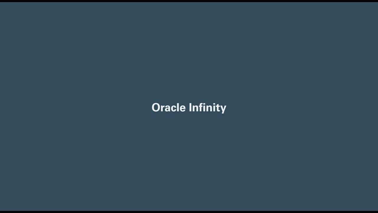 Oracle Infinity - YouTube