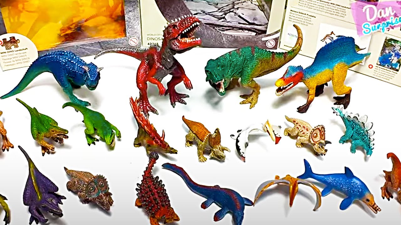 Schleich Mini Dinosaurs Collection - YouTube