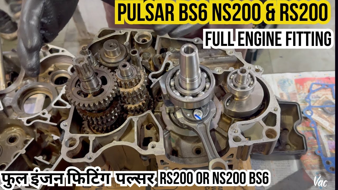 RS200 OR NS200 FULL ENGINE FITTING, RS200 FULL ENGINE REBUILD, NS200 ...