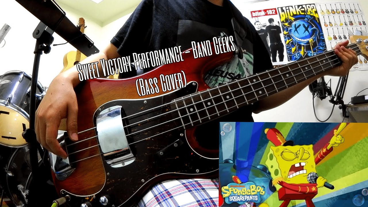 Sweet Victory Performance Band Geeks, Spongebob (Bass Cover) - YouTube