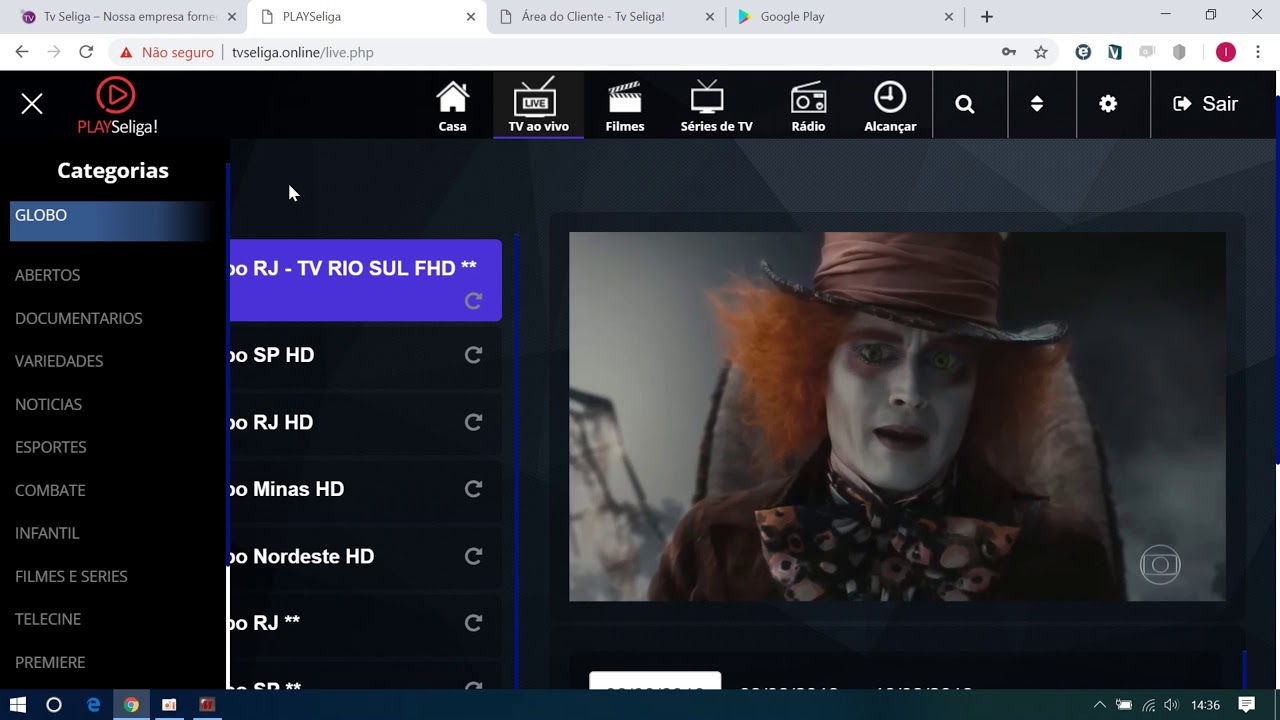 Como usar o web player e App android - Tv Seliga ! Iptv - YouTube