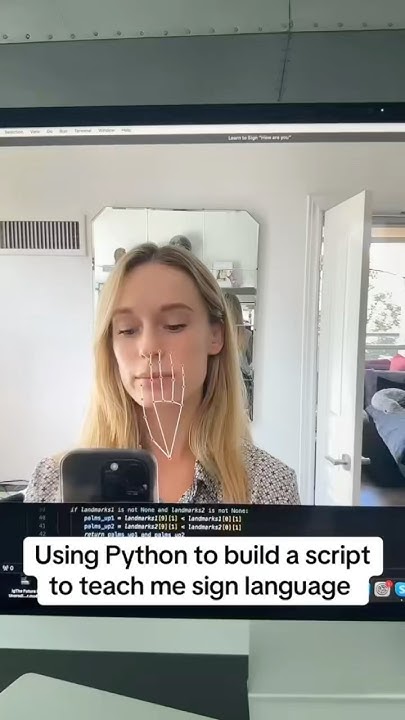 Using Python To Build A Script To Teach Me Sign Language Pyscript Python Tech Youtube