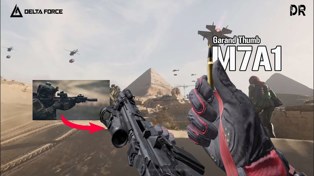 Garand Thumb M7A1 Gameplay | Delta Force - YouTube
