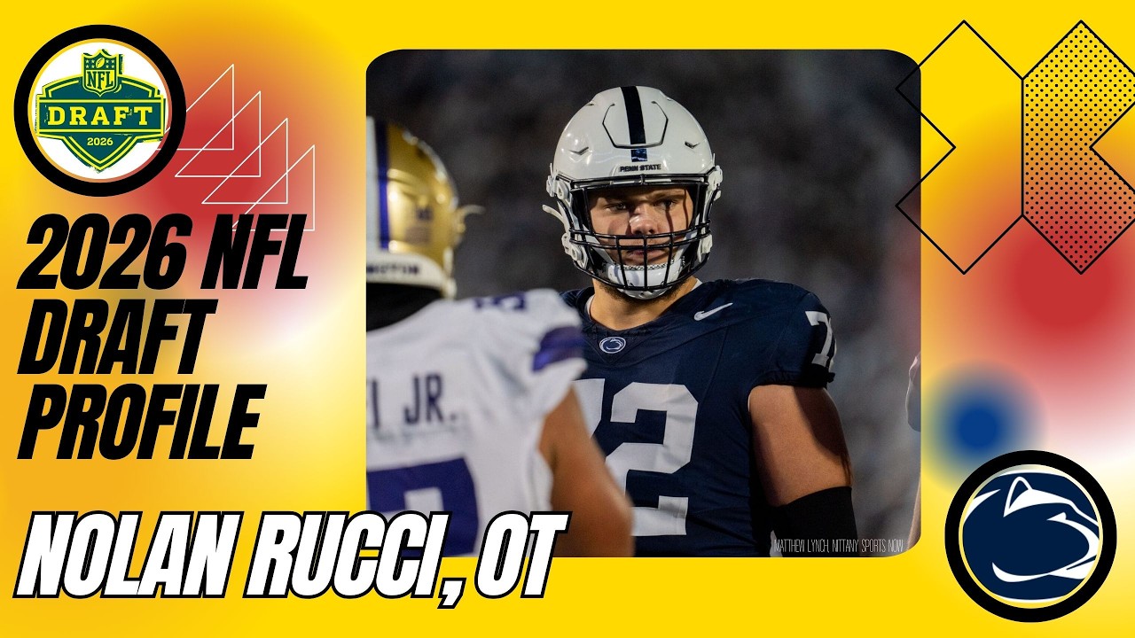 Steelers Draft Interview: Penn State OT Nolan Rucci - YouTube