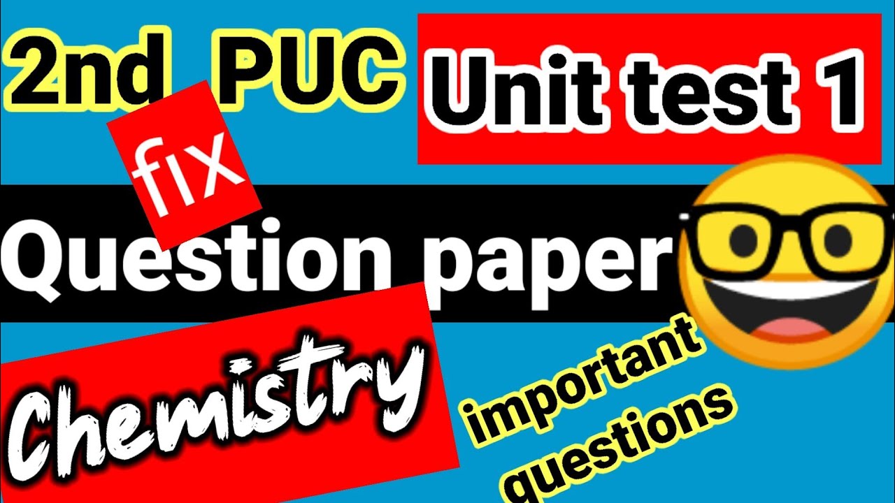 2nd Puc Chemistry Question Paper Unit Test 1 Karnataka Board 40 Marks 2nd-puc-chemistry-question-paper-unit-test-1-karnataka-board-40-marks