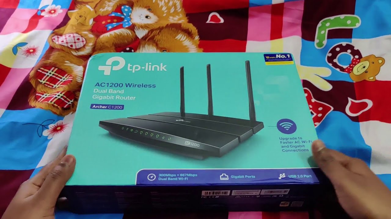 Tp-Link Archer c1200 Dual Band Gigabit Wireless Router Unboxing And ...