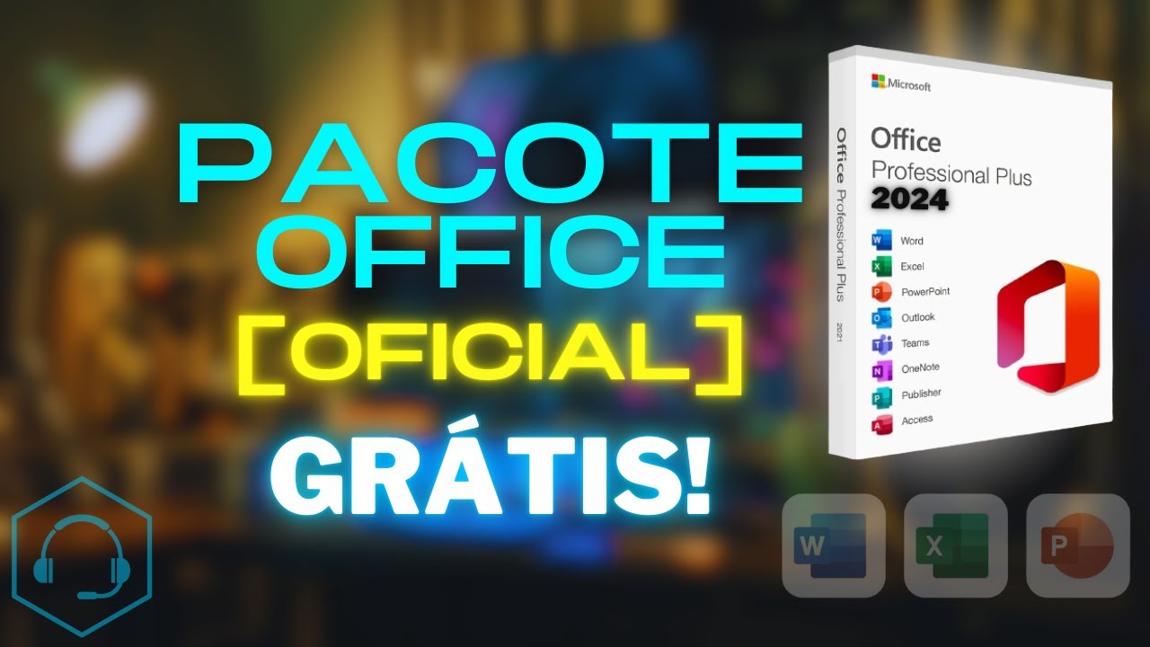 COMO INSTALAR E ATIVAR O MICROSOFT OFFICE GRÁTIS OFICIAL EM 2024 - TUTORIAL COMPLETO PACOTE ...