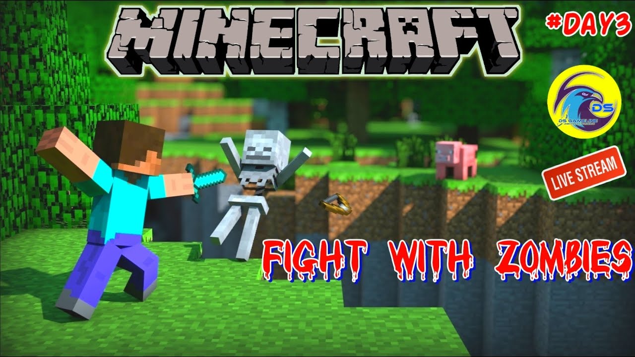 Minecraft ONLINE LIVE GAMEPLAY #DS_GAMELINE - YouTube
