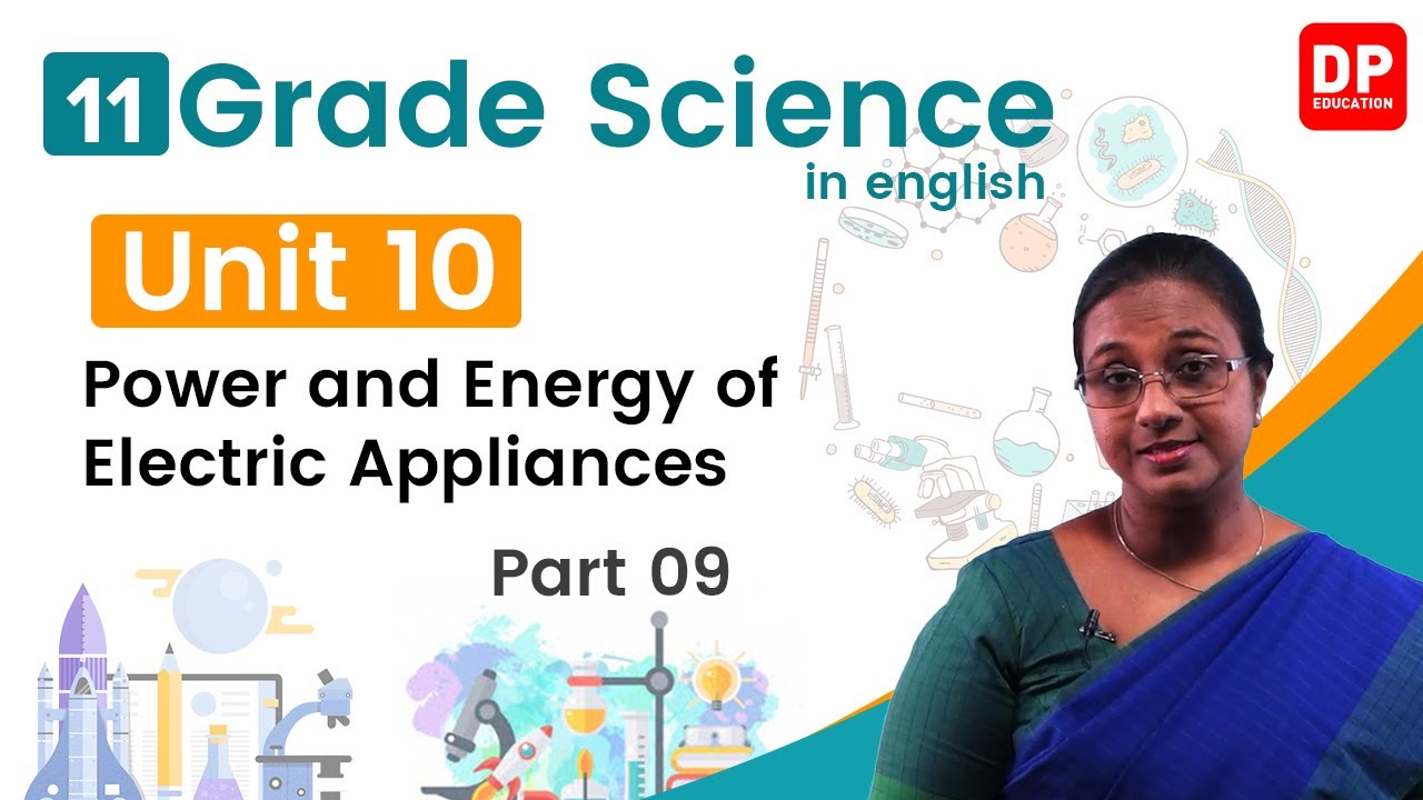 Lesson 10 - Power and Energy of Electric Appliances (Part 09) | Grade ...