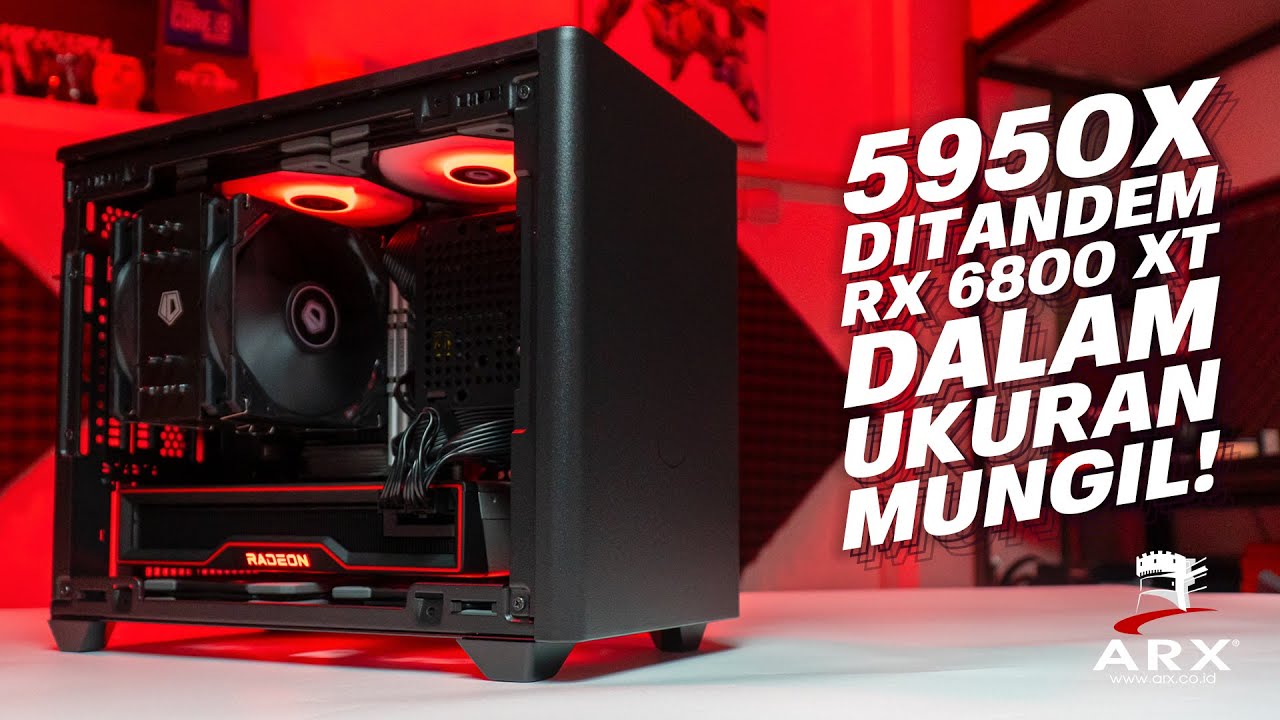 RAKITAN MINI PC MEWAH SERBA AMD | Ryzen 9 5950 & RX 6800XT Ft. Cooler ...