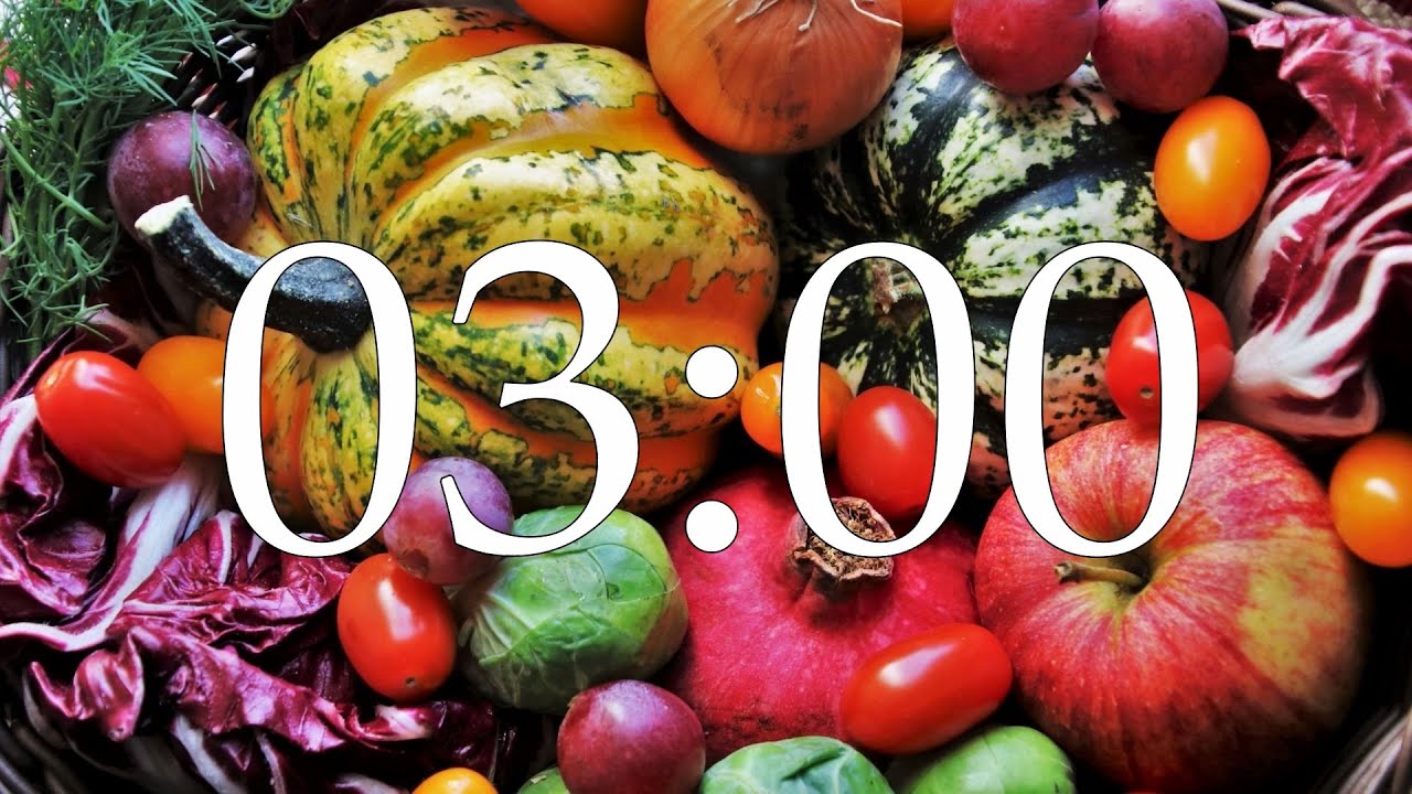 3 minutes - beautiful fruit and vegetable assorted for cooking ...