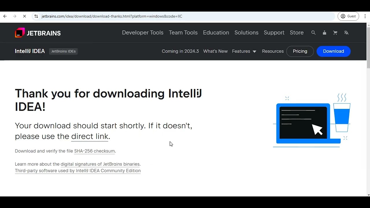 Java Tutorial Installing Java Jdk And Intellij Idea For Java Youtube