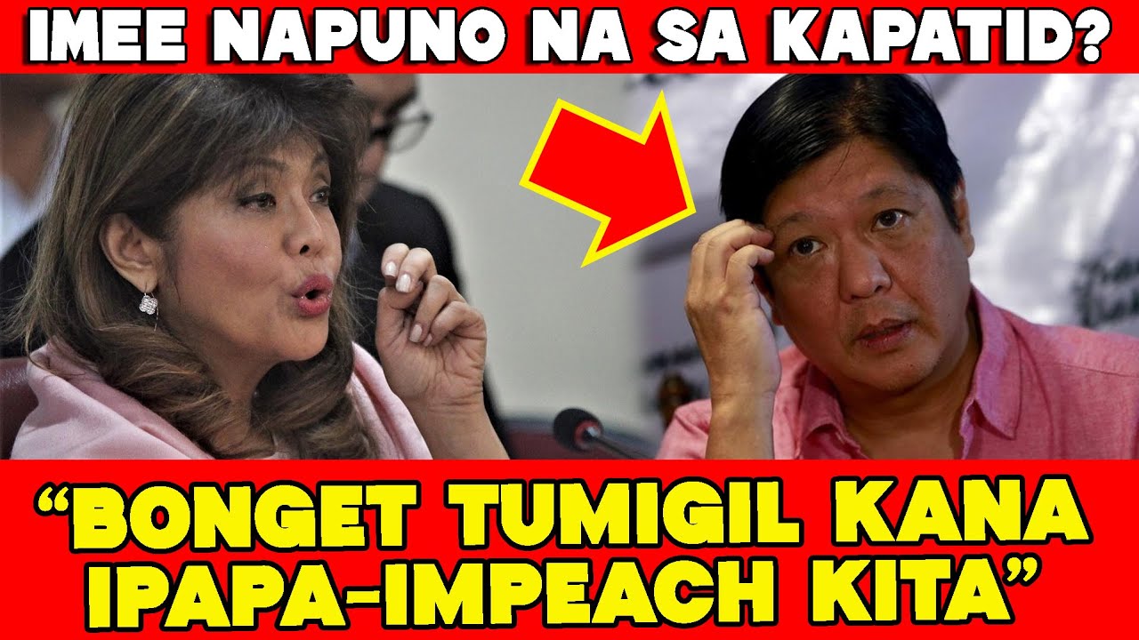 HALA! DILIKADO, BAKA SI SEN IMEE MARCOS NA ANG MAGPAPA-IMPEACH KAY BANGAG PARA TUMINO, MATUTUWA ...