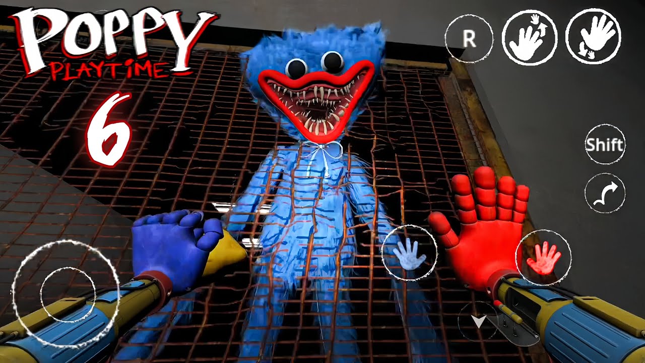 Poppy Playtime Chapter 6 Mobile Fanmade Update Part 2 Gameplay ...