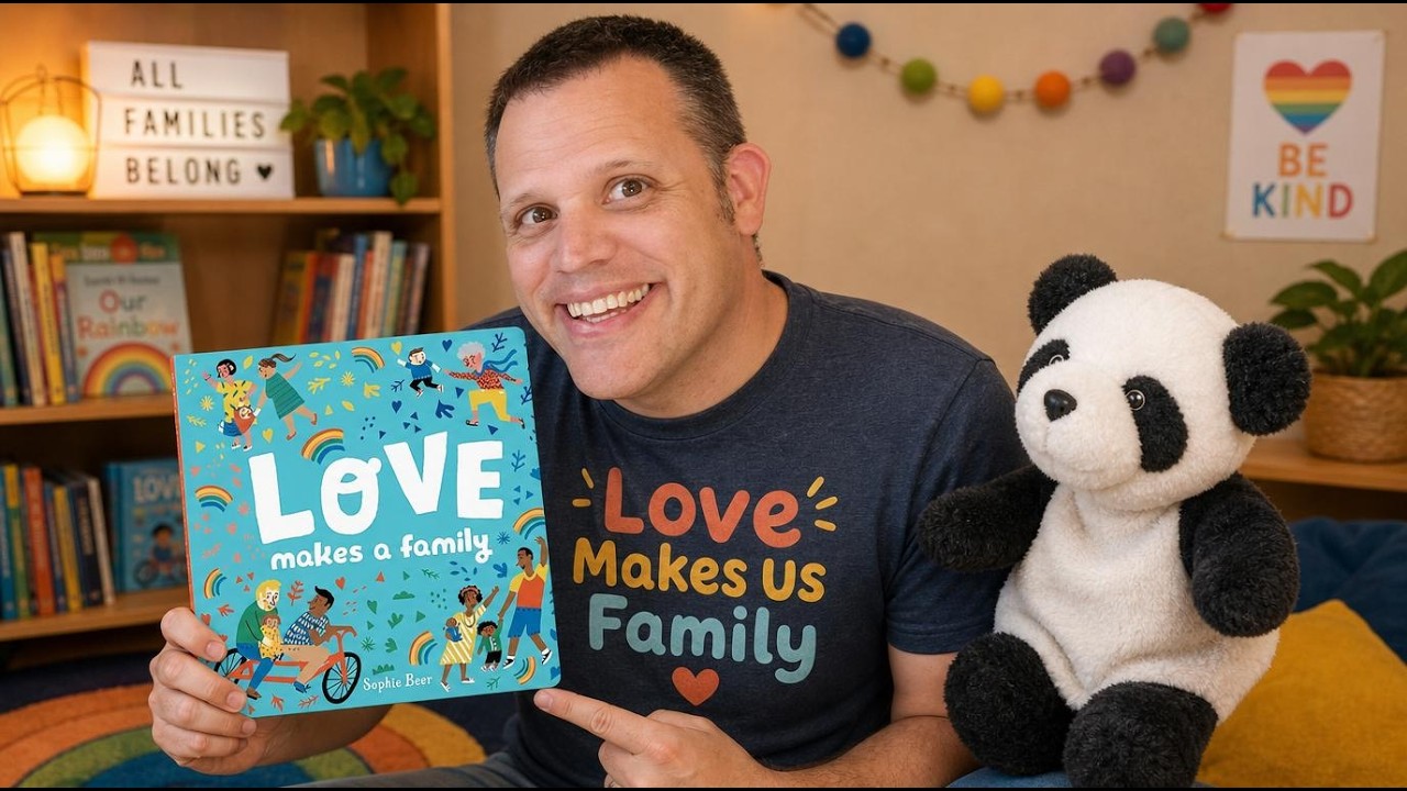 💕Love Makes A Family 🥰by Sophie Beer| READ ALOUD | CHILDREN'S BOOK ...