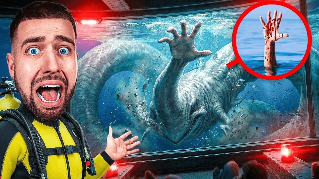 HAND SEA MONSTER ATTAQUE MA BASE SOUS MARINE !! 🌊 - YouTube