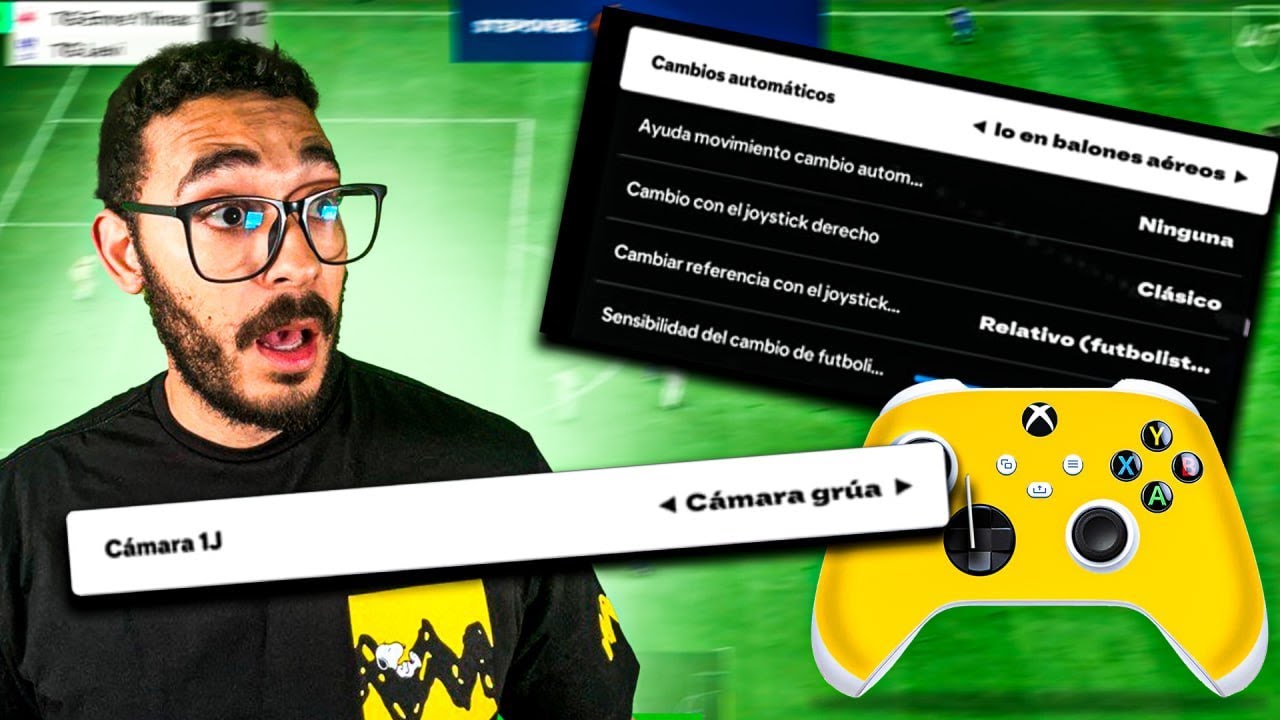 MEJOR CONFIGURACIÓN de CÁMARA y CONTROLES en FC 25 TUTORIAL - YouTube