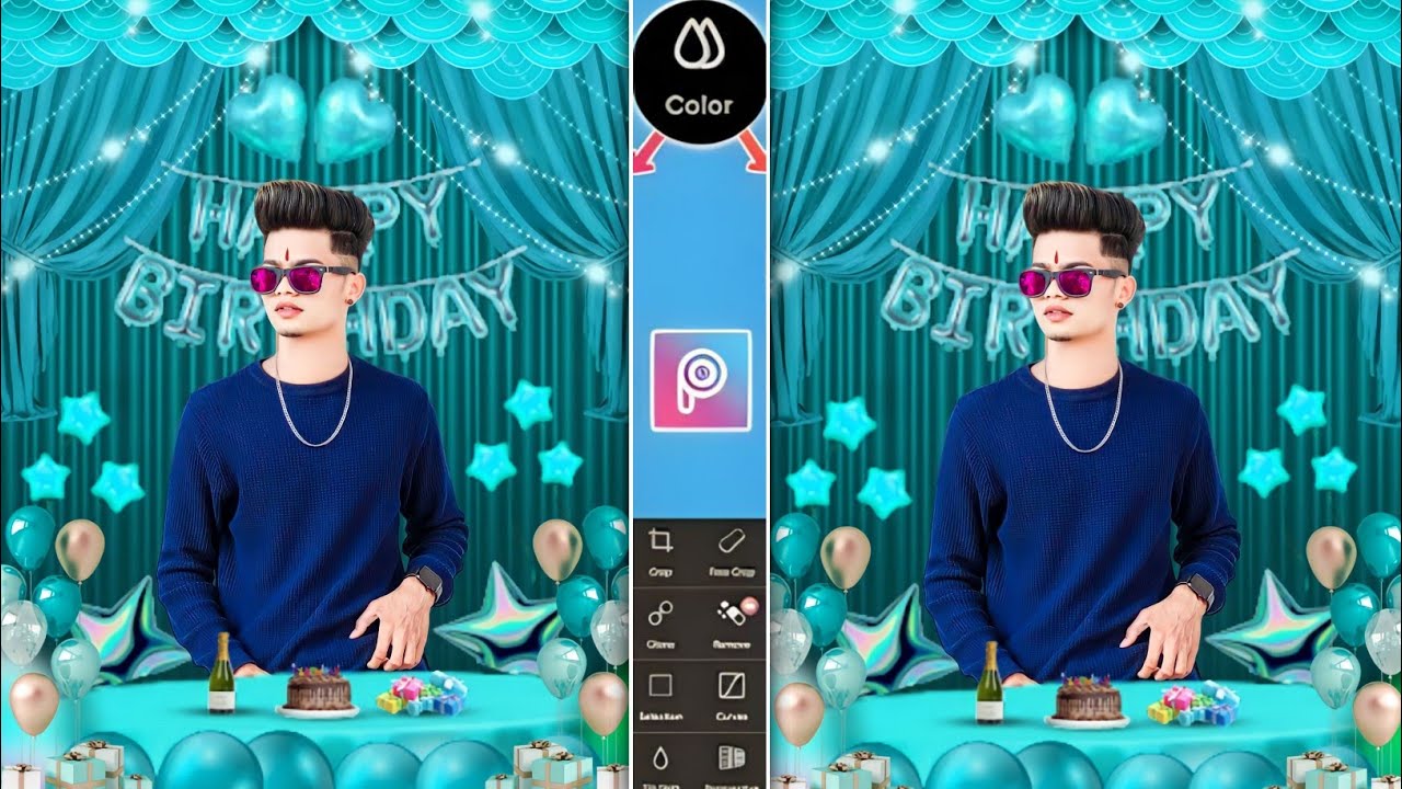 New Birthday Photo Editing PicsArt l Happy Birthday Photo Editing l ...