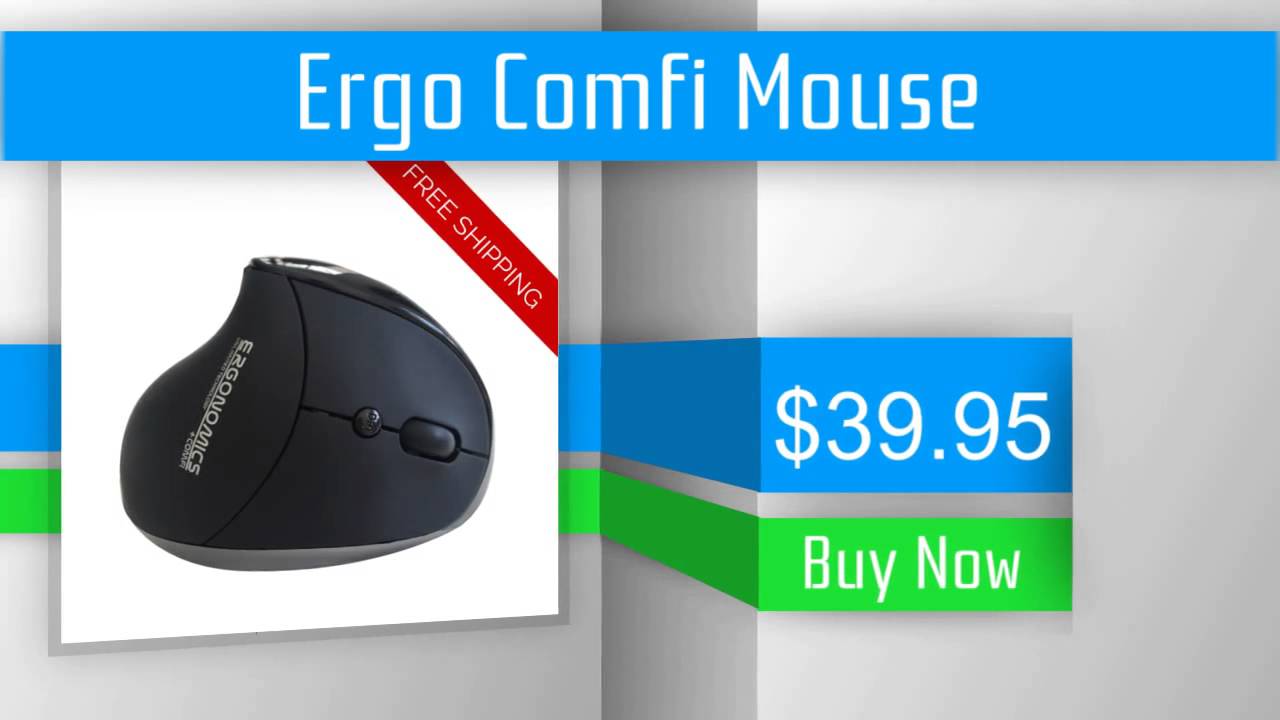 Ergo Comfi Mouse - YouTube