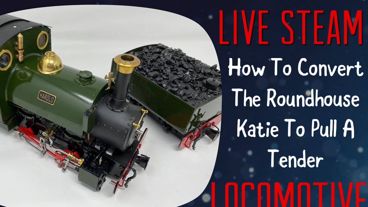 How to convert a Roundhouse Katie to pull a tender - YouTube