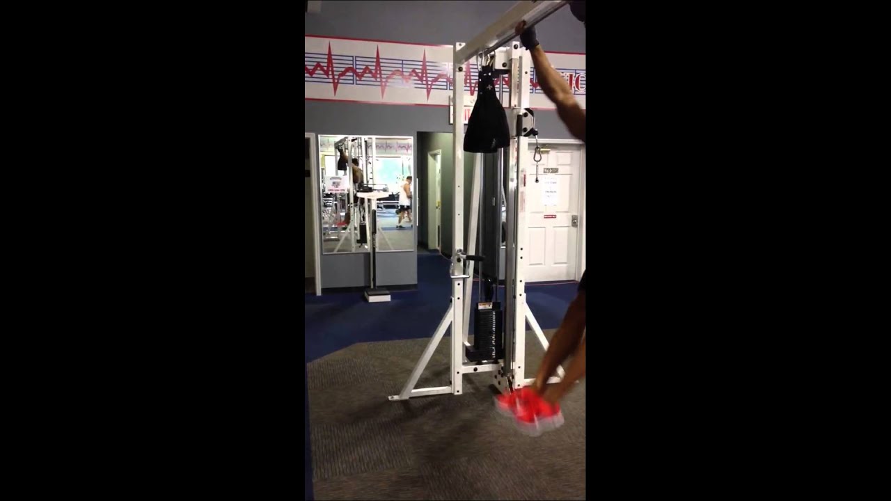 Single leg toe to bar - YouTube