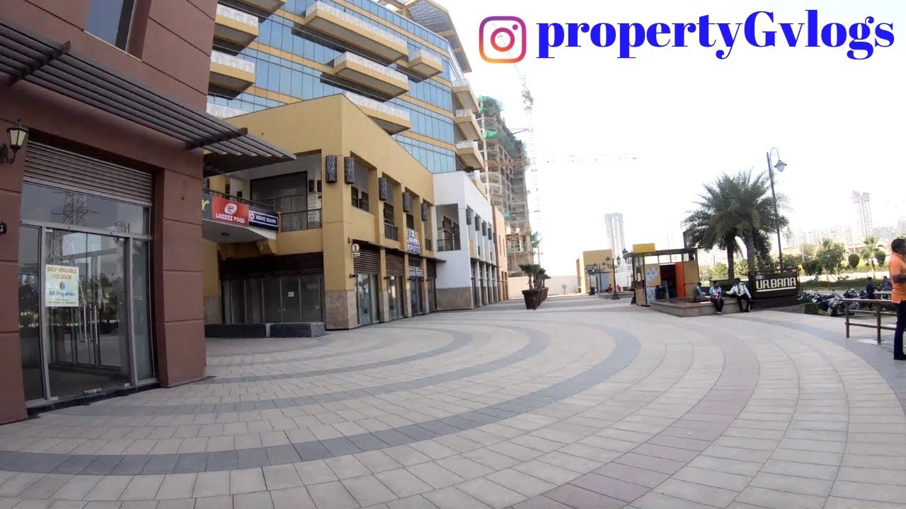 High Street Beautiuful Markets in Gurgaon || M3M URBANA || Retail Shops ...