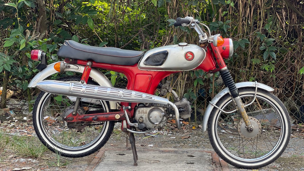Honda cl50 1968 - YouTube