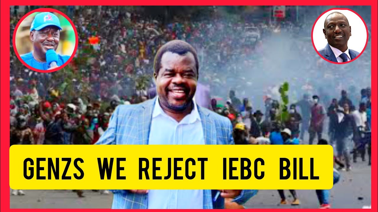 GENZs REJECTS ASSENTING TO IEBC BILL 2024 - YouTube