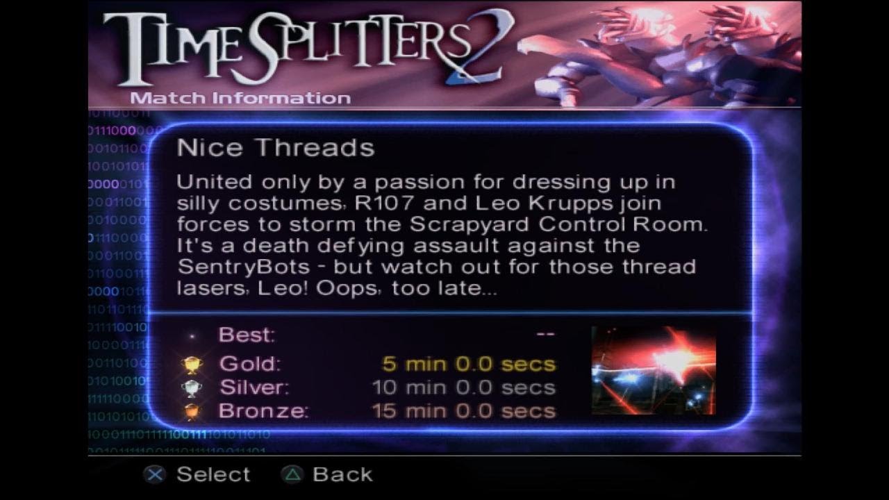 Nice Threads - TimeSplitters 2 - YouTube