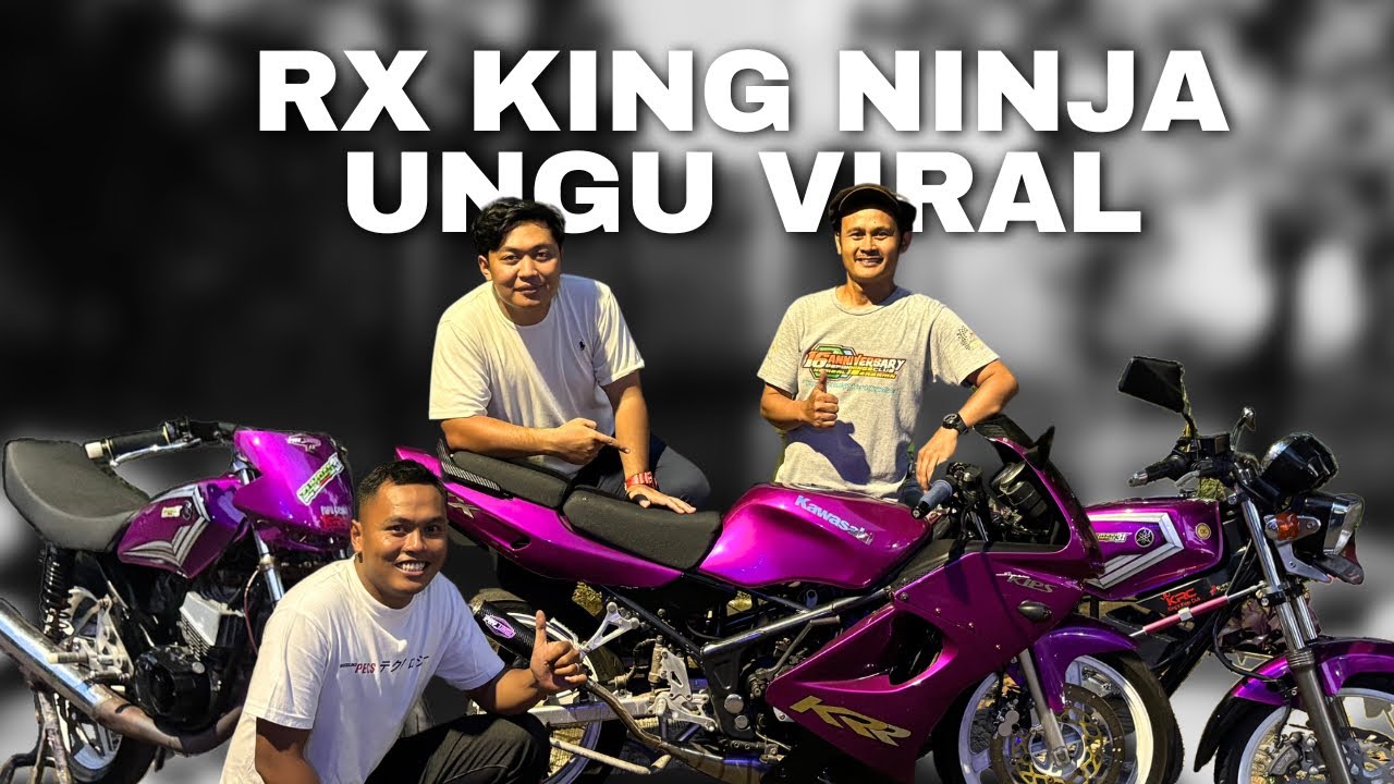 VIRAL! NINJA 150 RR UNGU, RX KING SPEK SENTUL KENCANG - YouTube