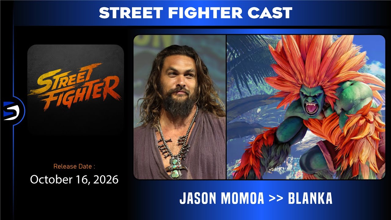 Street Fighter Cast 2026 - YouTube