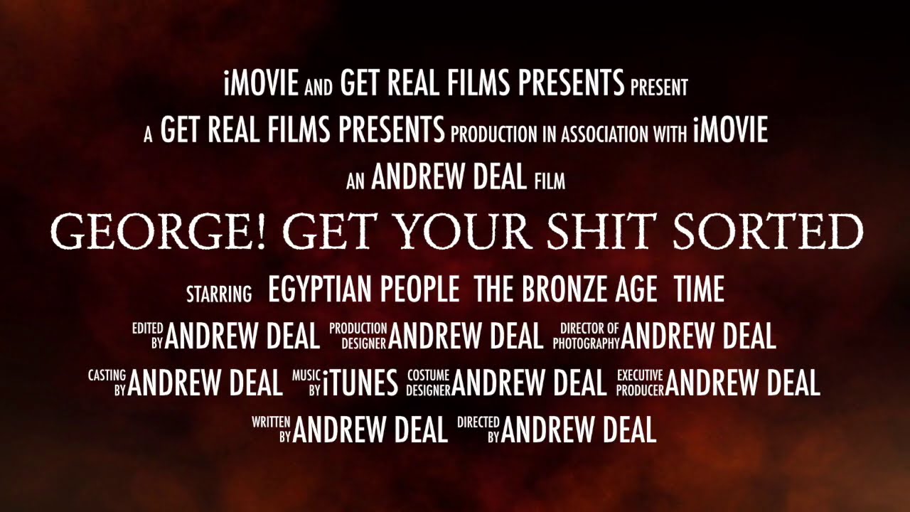 George! Get your shit sorted - YouTube