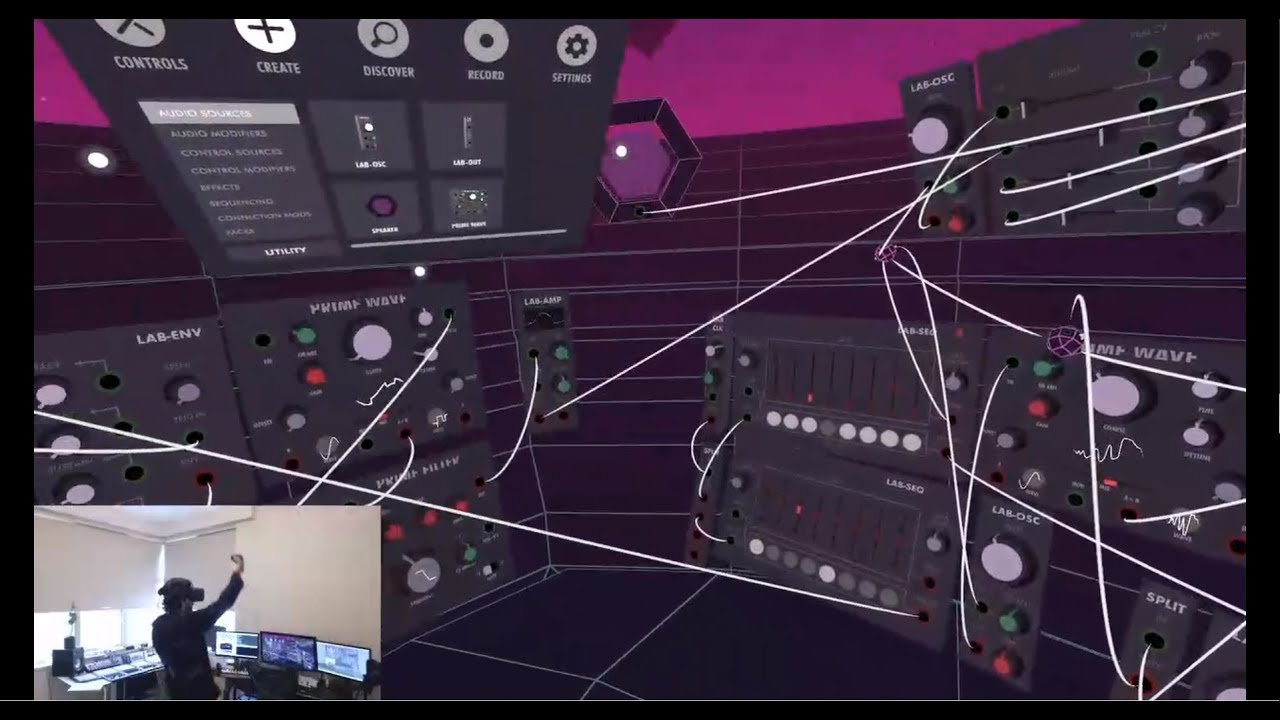 Modular Synthesizer for Virtual Reality - SynthVR First Impressions ...