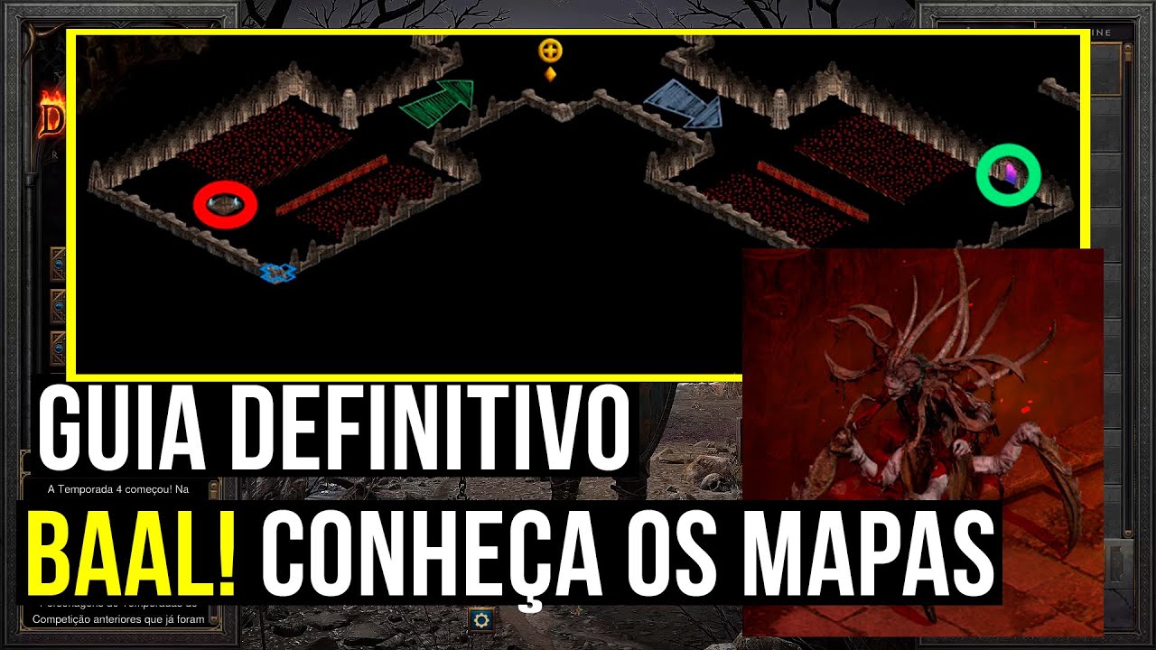 BAAL! GUIA DEFINITIVO! Ganhe tempo nas suas runs! Conheça os MAPAS ...