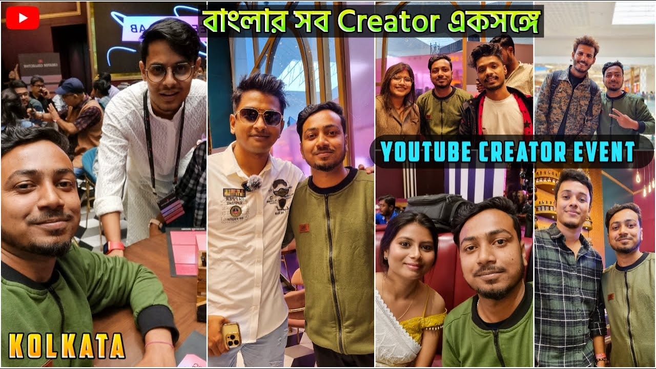 YouTube Creator Collective Event Kolkata || Kolkata YouTube Event 2023 ...