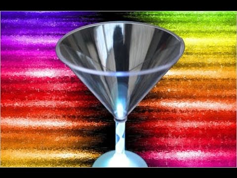 Бокал с подсветкой - YouTube